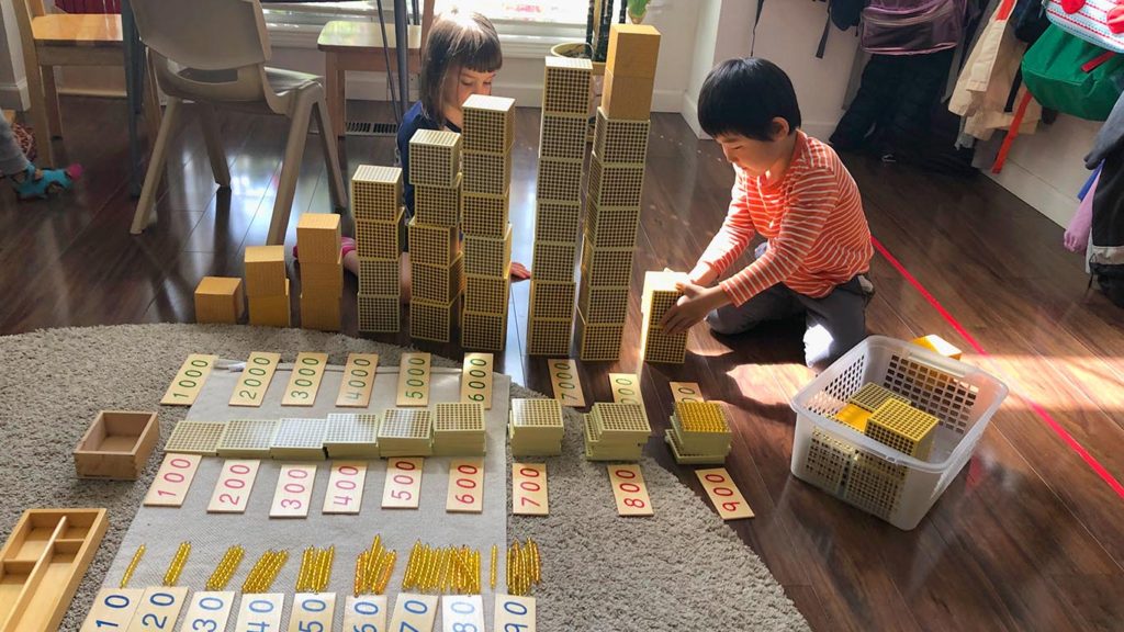 The Decimal System - The School of Montessori