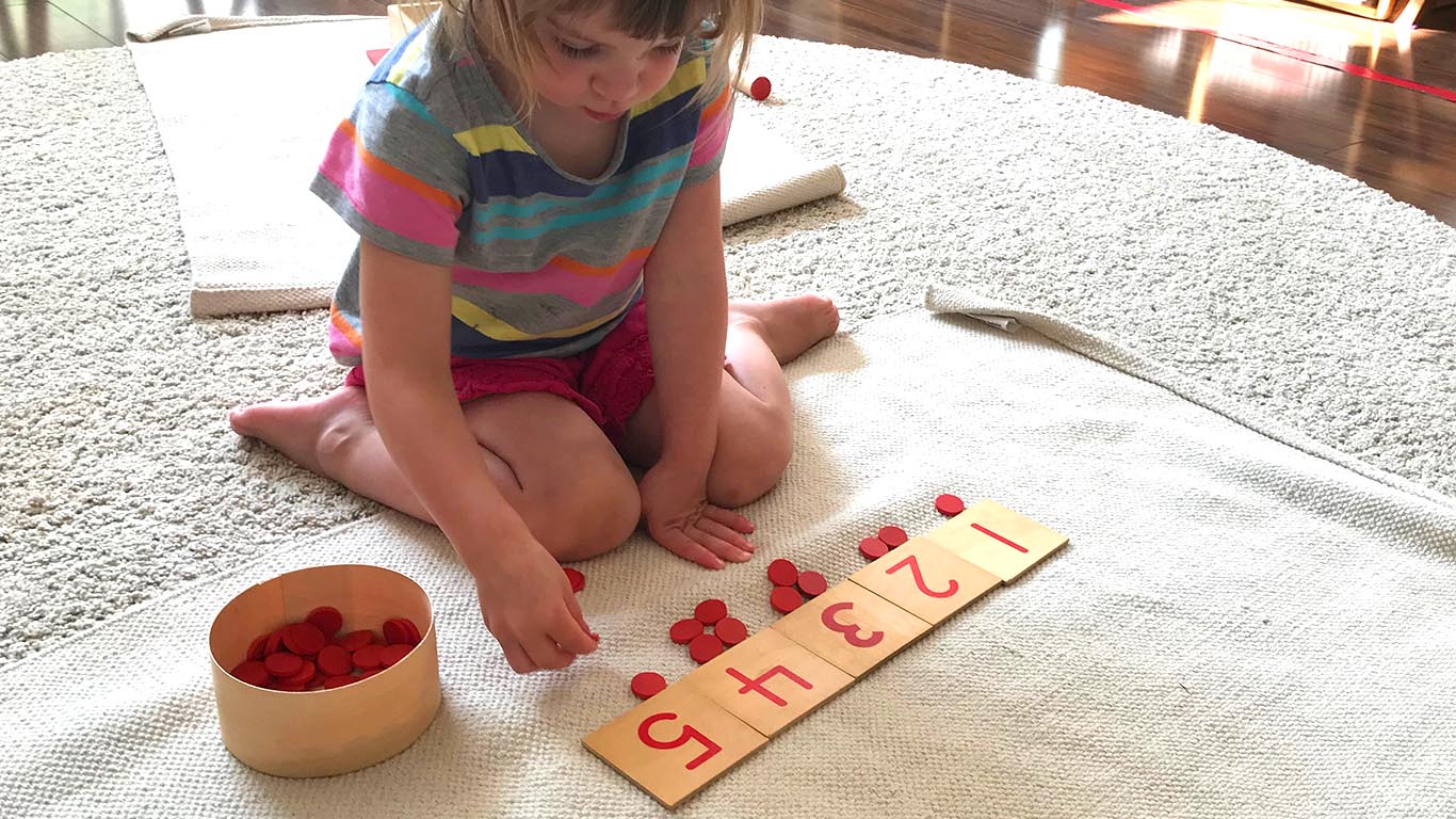 Concept of Numbers - The School of Montessori