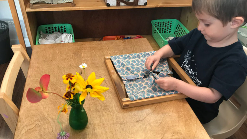 Dressing Frames - The School of Montessori
