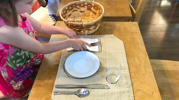 Setting a Table - The School of Montessori
