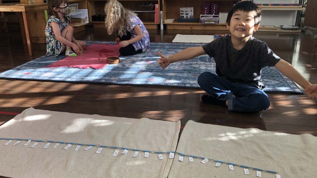 Linear and Skip Counting - The School of Montessori